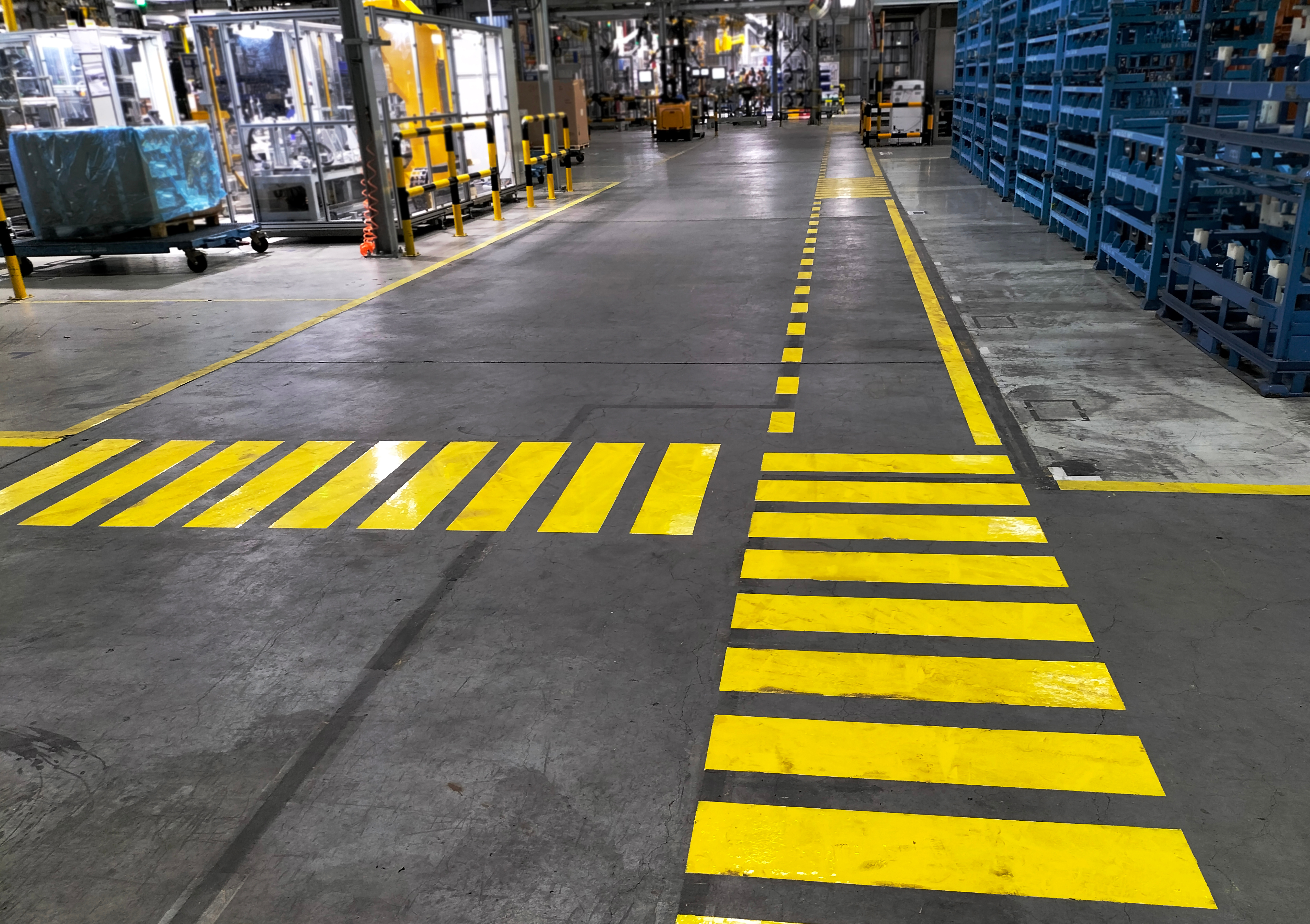 OSHA Aisle Marking Requirements | OSHA Requirements for Warehouses