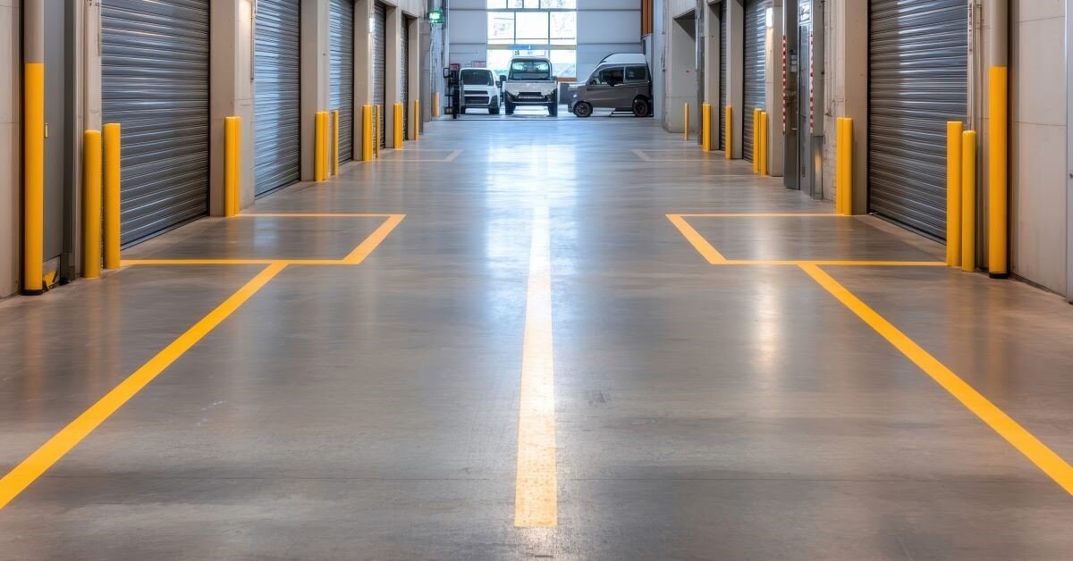 Aisle Lines and Floor Marking Services in Pittsburgh PA | OSHA Compliant